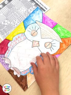 Romero Britto Pop Art Owls – Easy Pop Art Project for Elementary