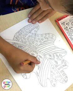 Fall Leaf Art Project for Elementary