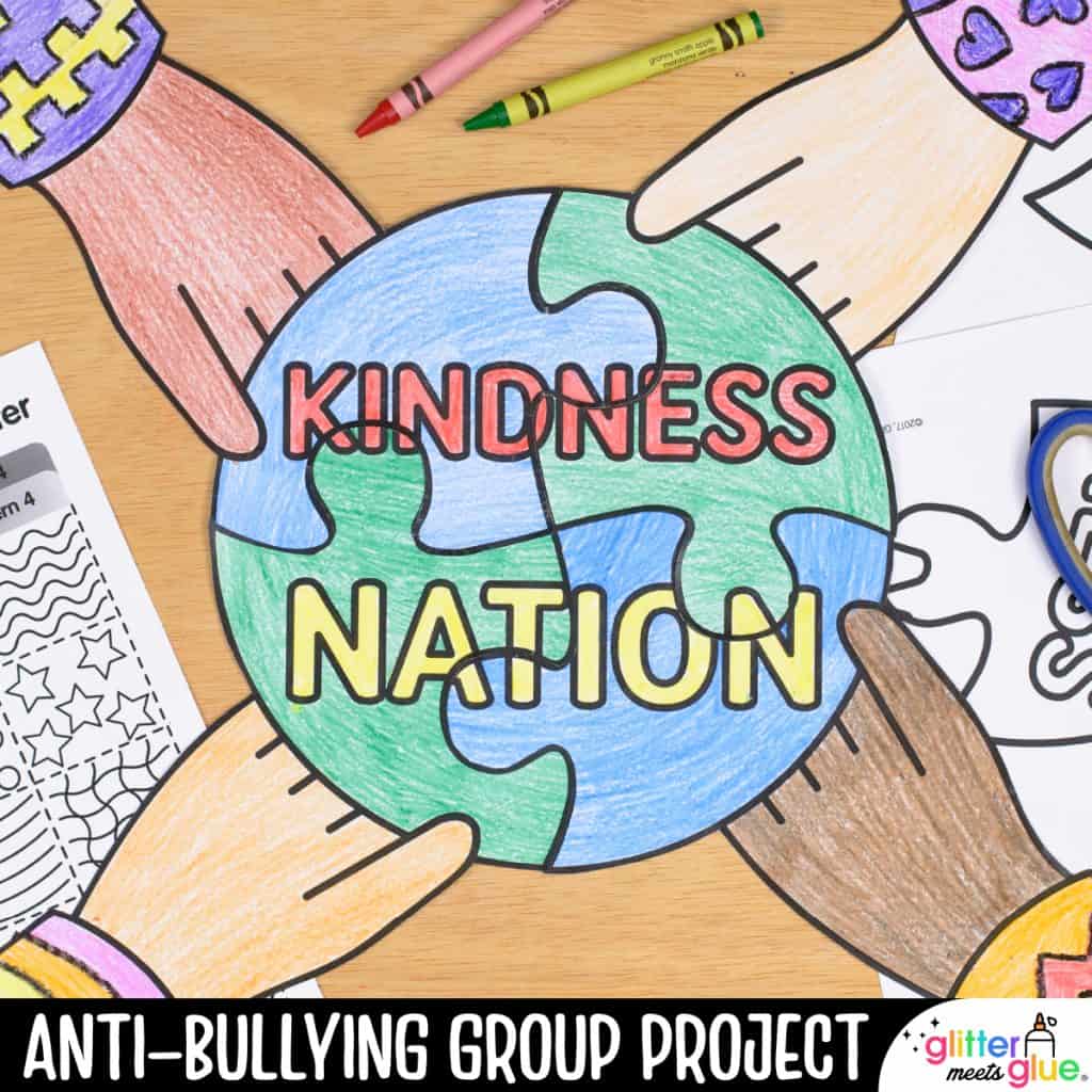 World Kindness Day Collaborative Poster – Bully Prevention Week