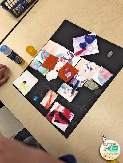 Kindergarten Collage Project: Mixed Media Fun!