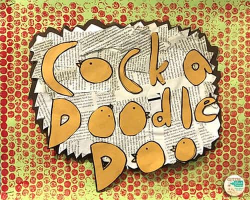 Onomatopoeia Pop Art Word Projects – 5th Grade Art Project Ideas