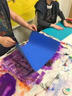 Onomatopoeia Pop Art Word Projects – 5th Grade Art Project Ideas