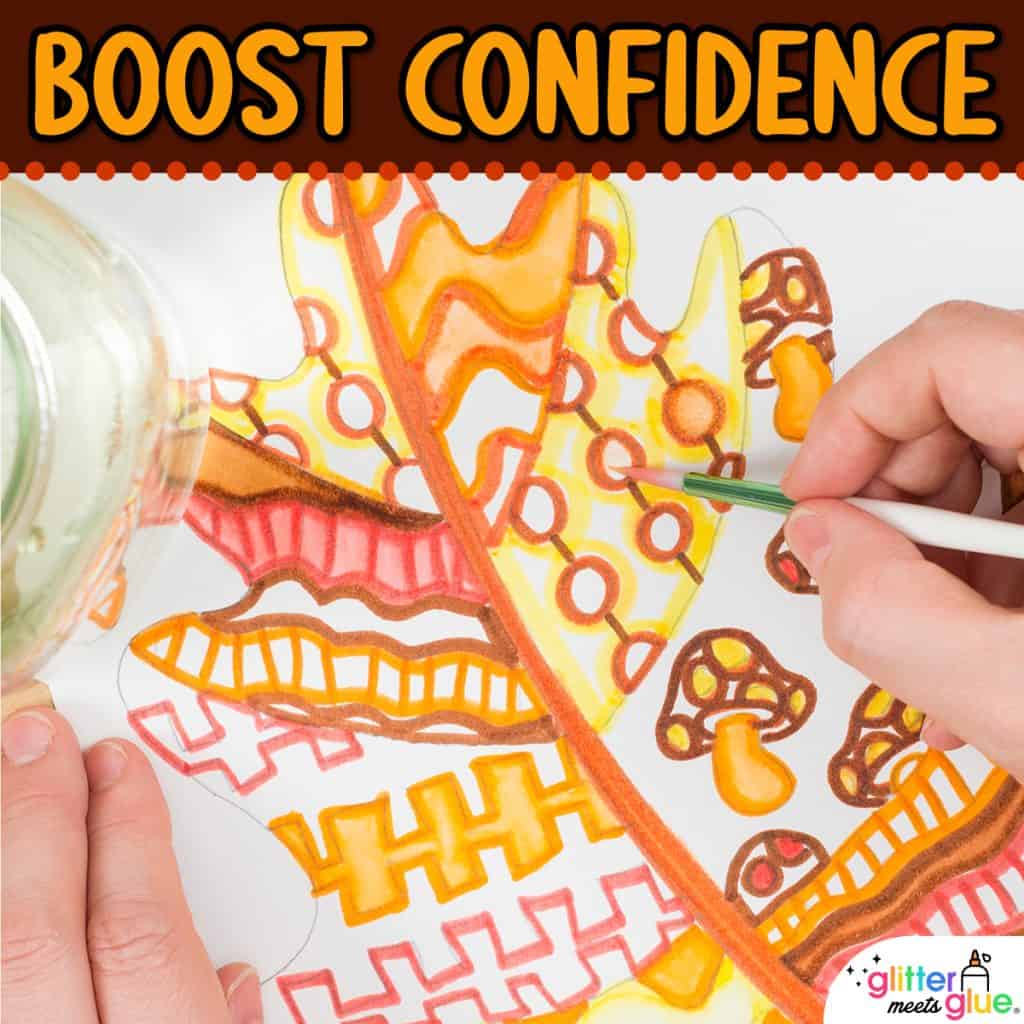 Autumn Leaf Drawing Game – Fall Art Project for Elementary Art