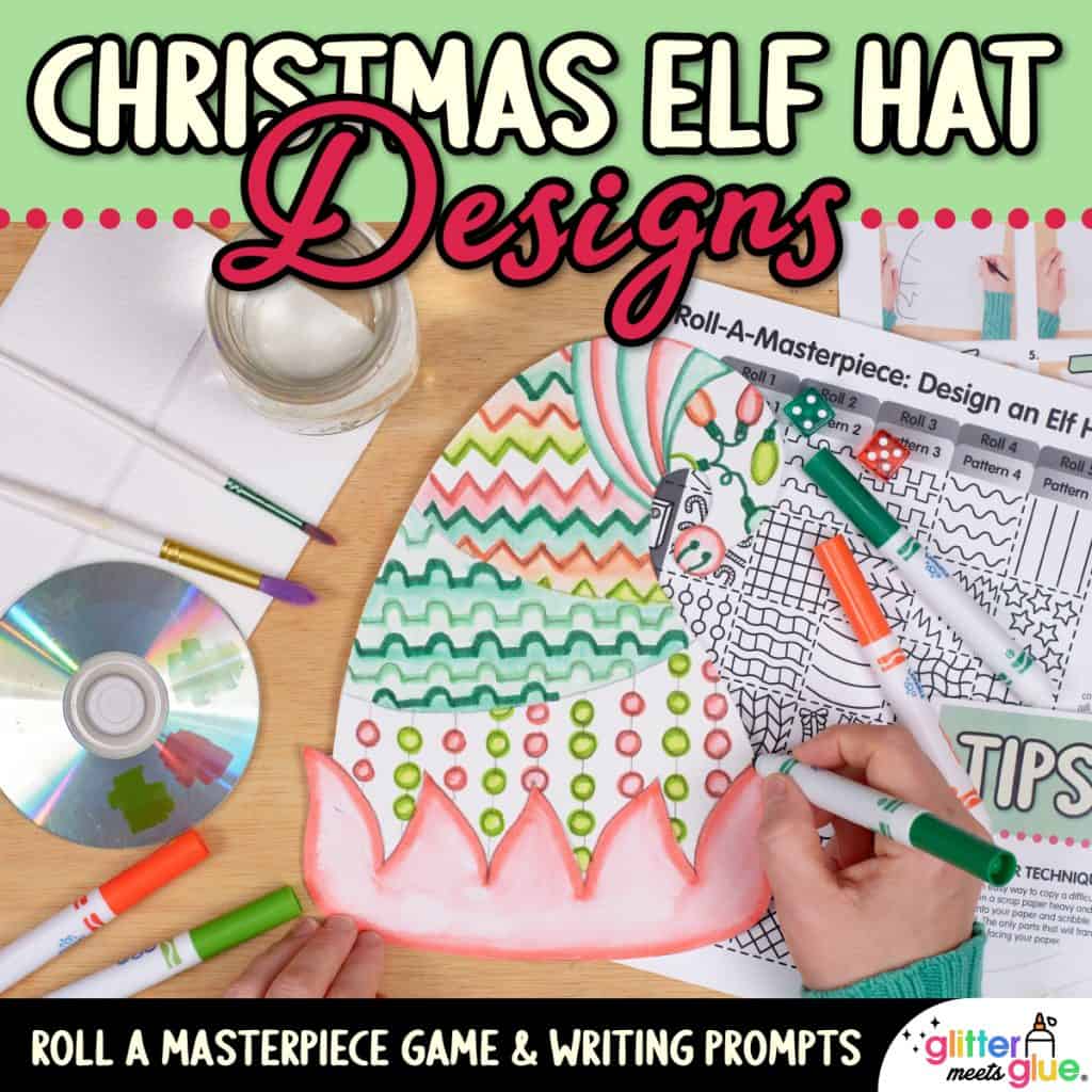 Elf Hat Art Project – Christmas Art Project for Elementary Art