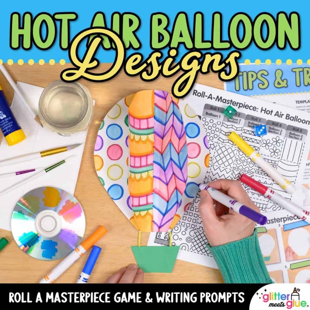 Hot Air Balloon Art Game – Elementary Art Hot Air Balloon Lesson