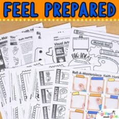 Pop Art Games Bundle – 9 Roll a Dice Pop Art Projects Elementary