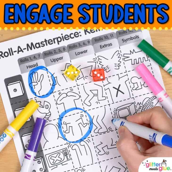 Keith Haring Art Projects for 5th Grade