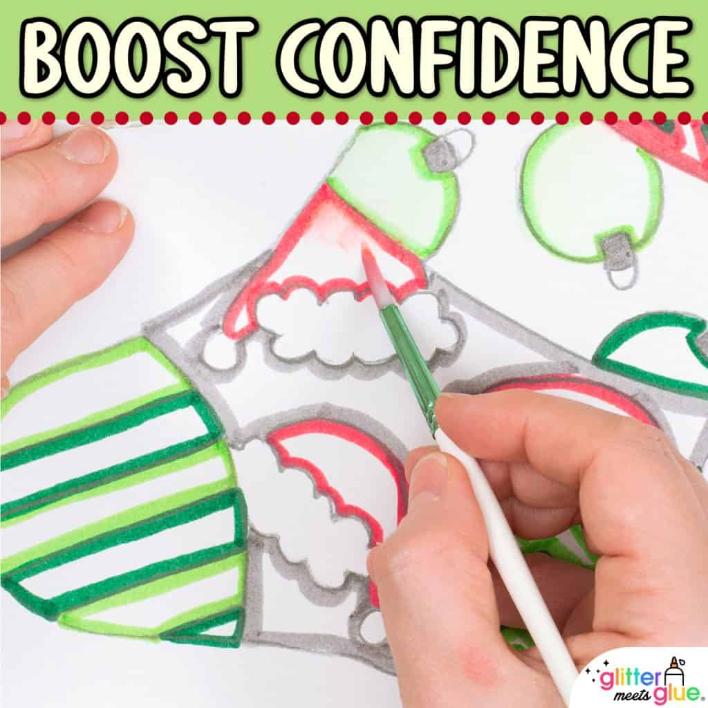 Christmas Stocking Art Game – Christmas Art Activities & Sub Plan
