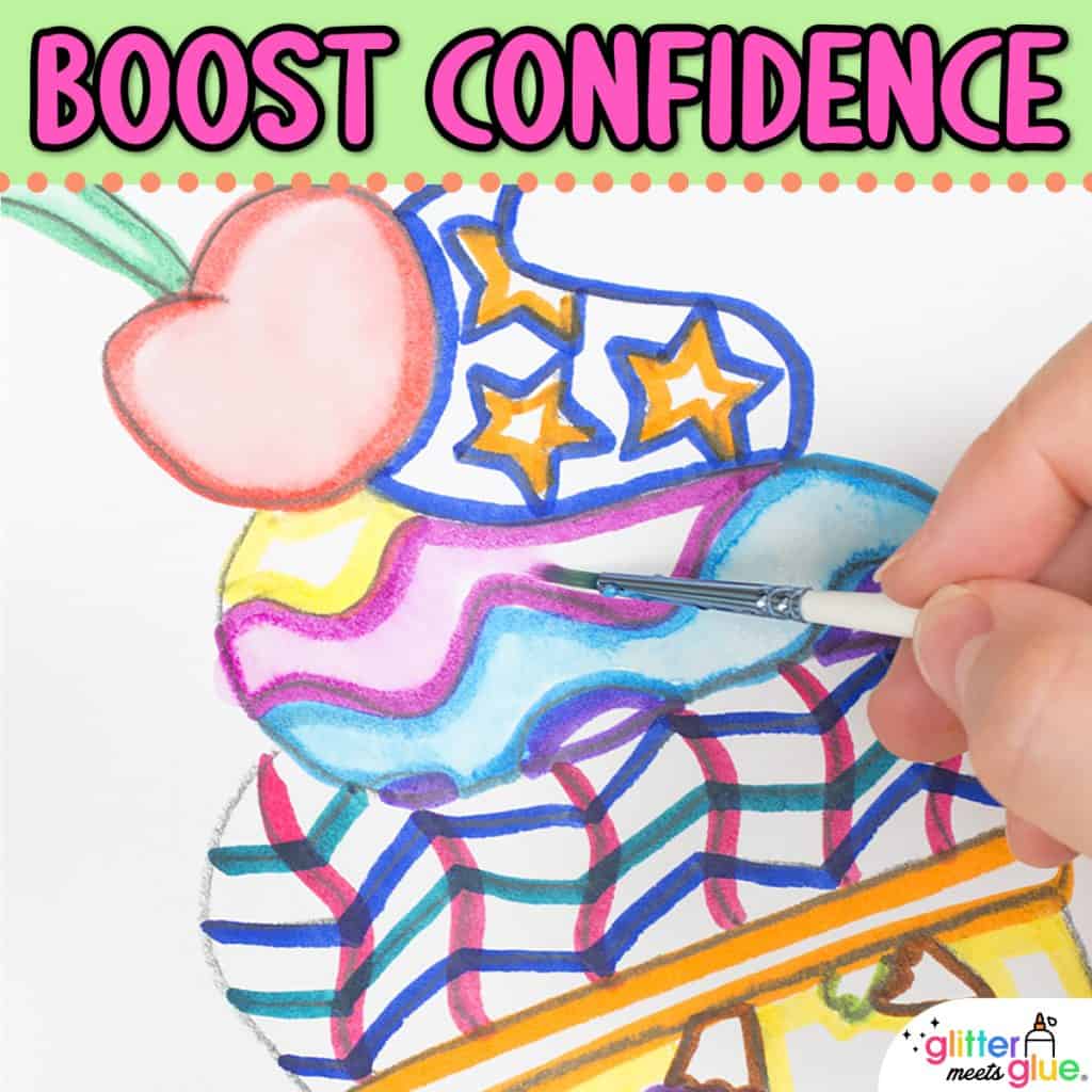 Ice Cream Cone Art Game – Summer Art Project & Art Sub Lesson