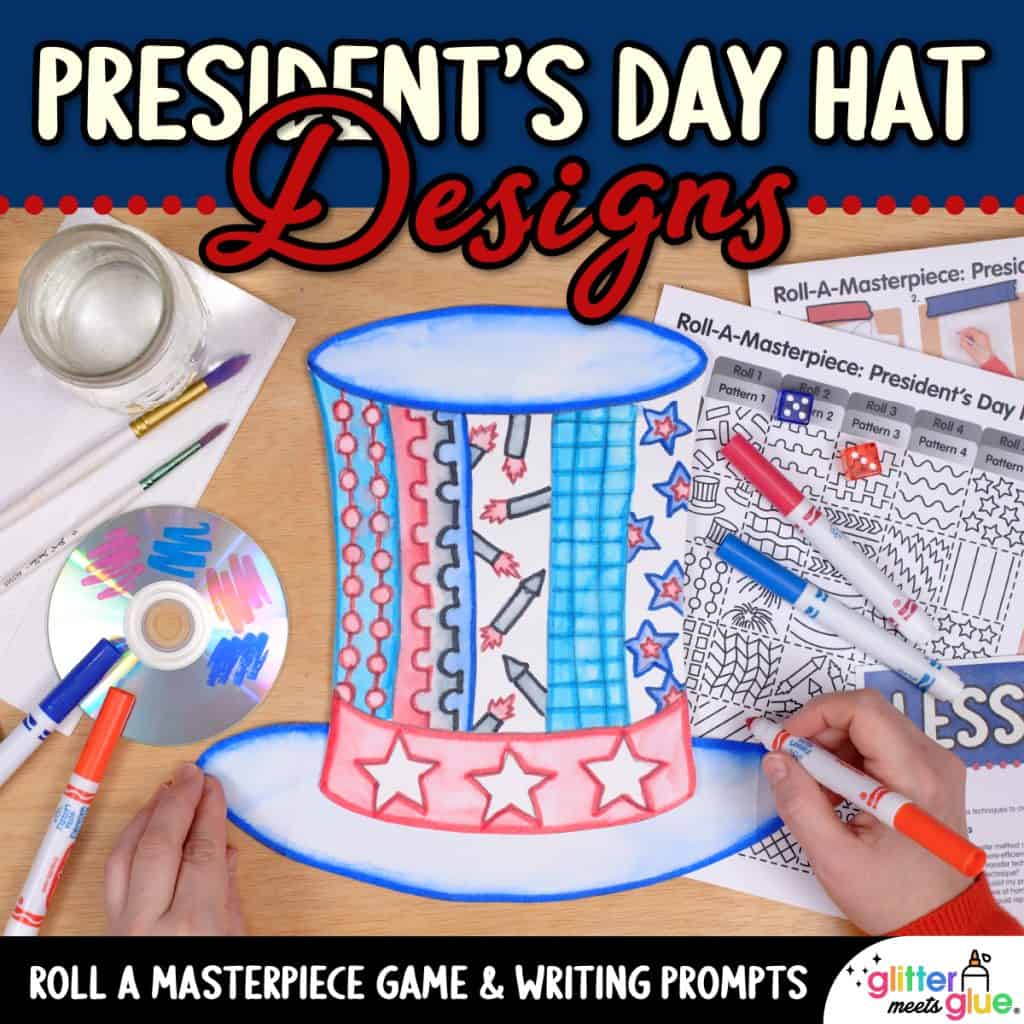 Presidents Day Hat Art Game – President's Day Art Project, Sub Plan