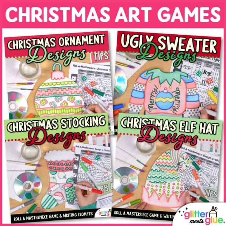 Ugly Christmas Sweater Art Game – Christmas Art Projects & Lesson