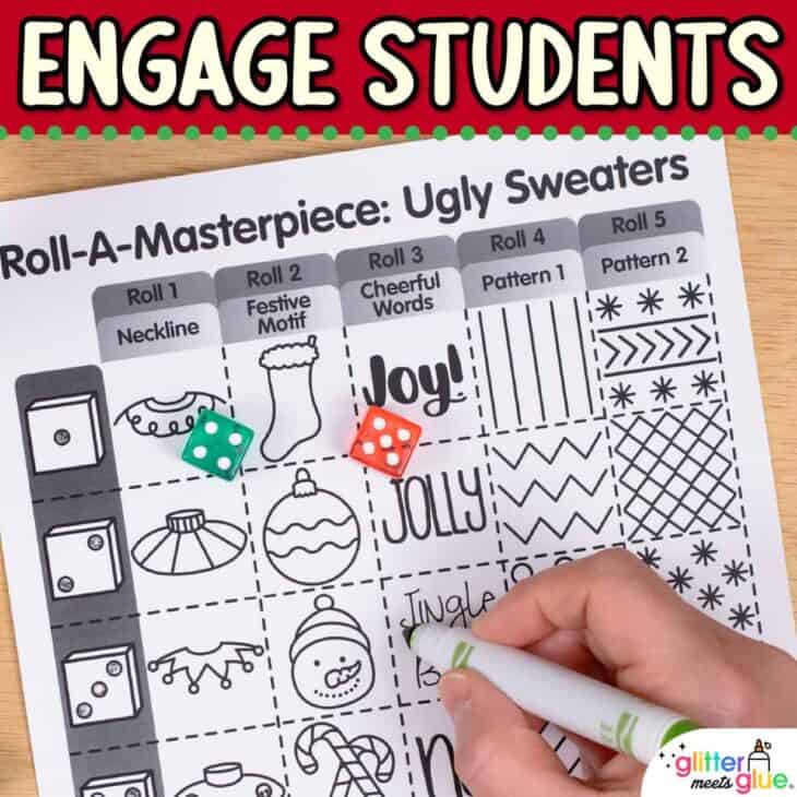 Ugly Christmas Sweater Art Game – Christmas Art Projects & Lesson