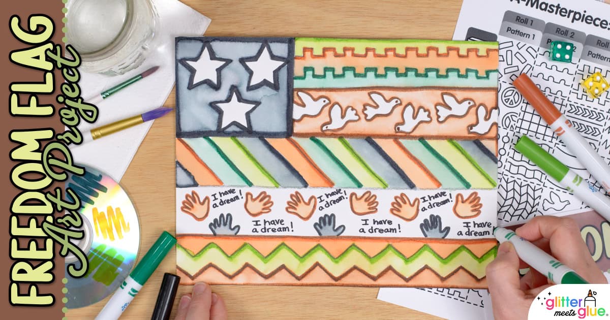 Martin Luther King Jr. Art Game – Black History Month Ideas