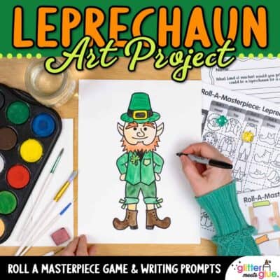 Leprechaun Drawing Art Game – St. Patrick's Day Art Project