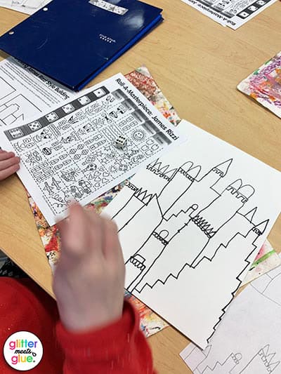 James Rizzi Cityscapes Art Lesson – 4th Grade Art Project Ideas