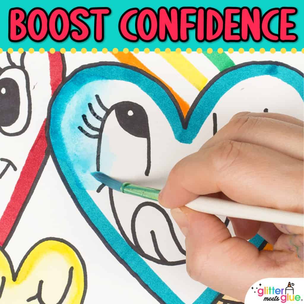 Chris Uphues Hearts Art Game – Valentine's Day Art Project