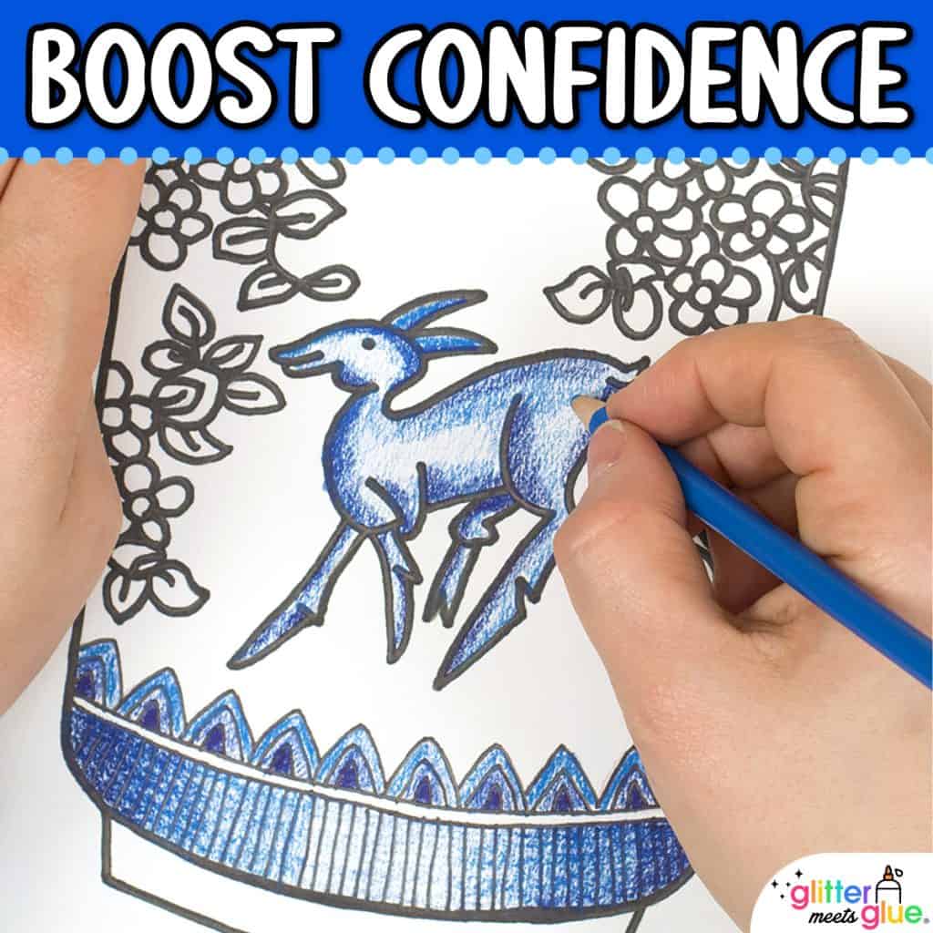 Chinese Vase Art Game – Chinese New Year Art Project & Lesson