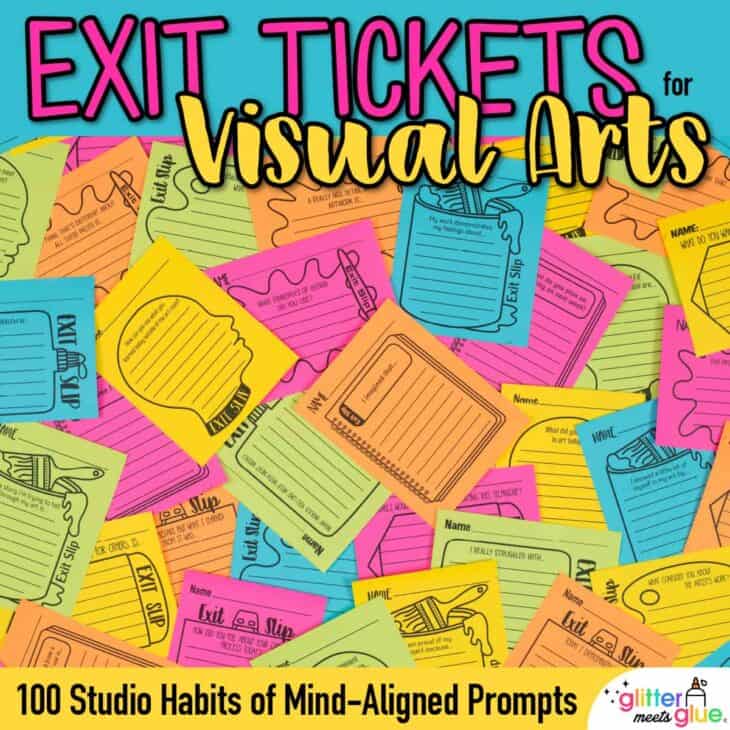 Art Exit Tickets: Writing Prompts – Formative Assessment Ideas