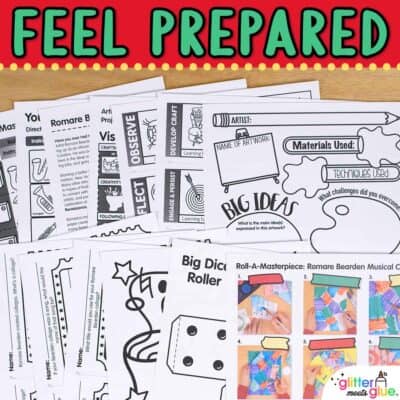 Romare Bearden Collage Game – Black History Month Art Lesson