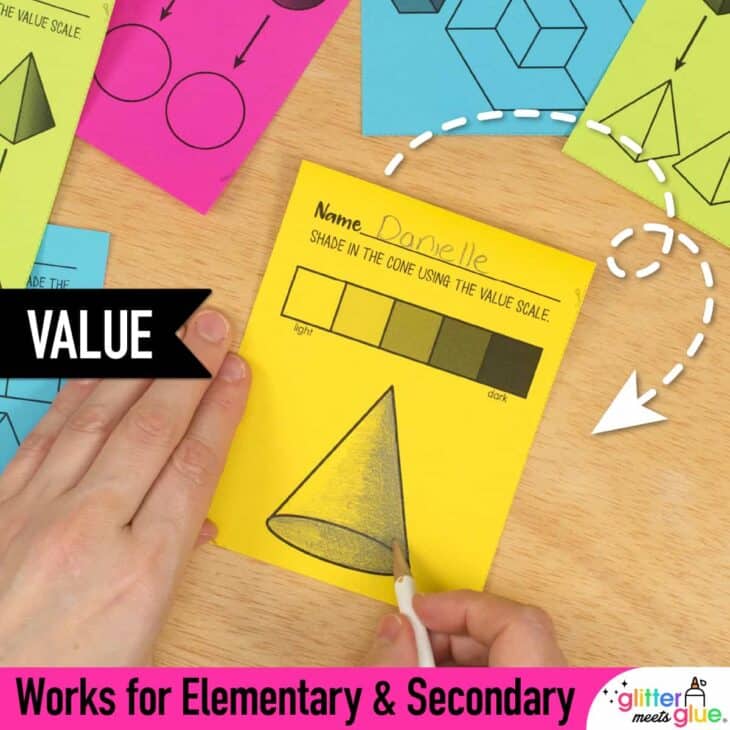 Elements of Art Exit Tickets – Visual Art Formative Assessments