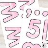Pink Watercolor Bulletin Board Letters – Printable Classroom Decor