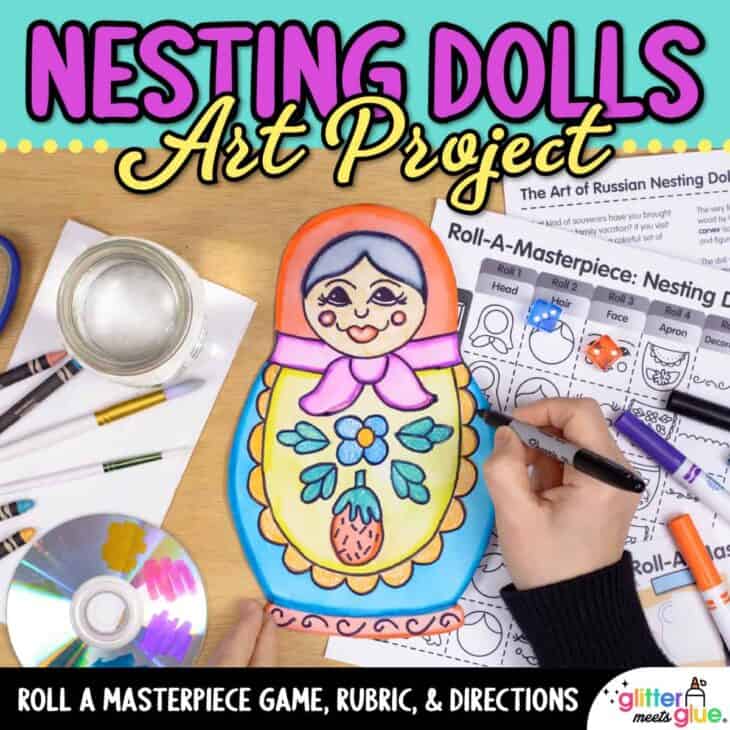 Russian Nesting Dolls Game – Elementary Folk Art Project & Lesson