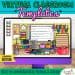 Virtual Classroom Templates for Elementary Teachers