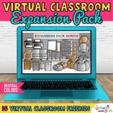 Virtual Classroom Expansion Pack Bundle – 316 Background Images