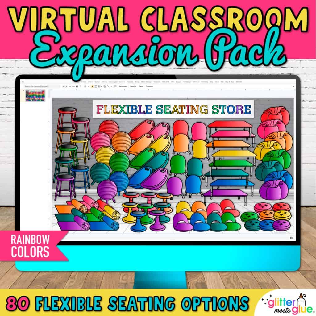 Virtual Classroom Expansion Pack Bundle – 316 Background Images