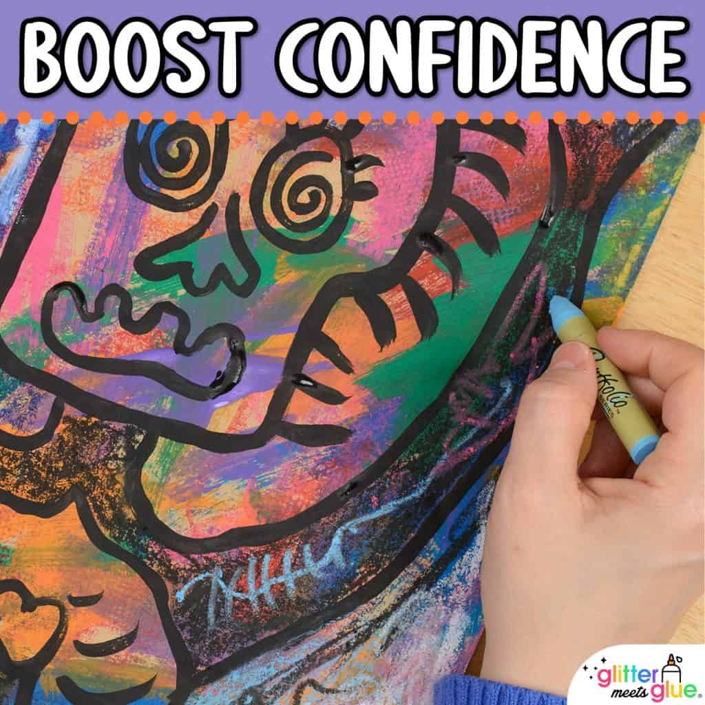 Jean-Michel Basquiat Art Game – Black History Month Art Project