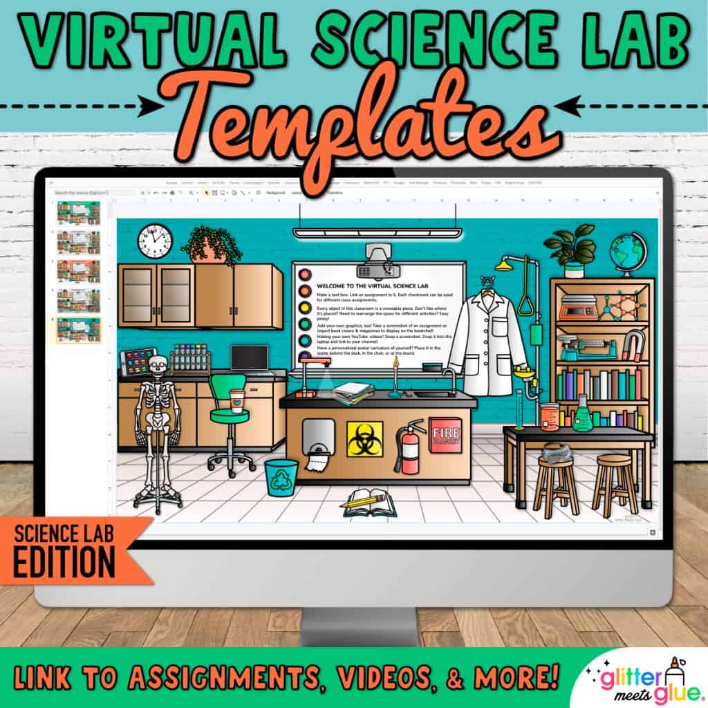 Virtual Science Lab Templates – Google Slides Digital Resource