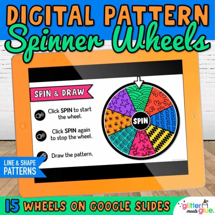 Digital Spinner Wheels of Patterns – Principles of Design Ideas