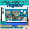 Virtual Principal's Office Templates – Google Slides Digital Resource