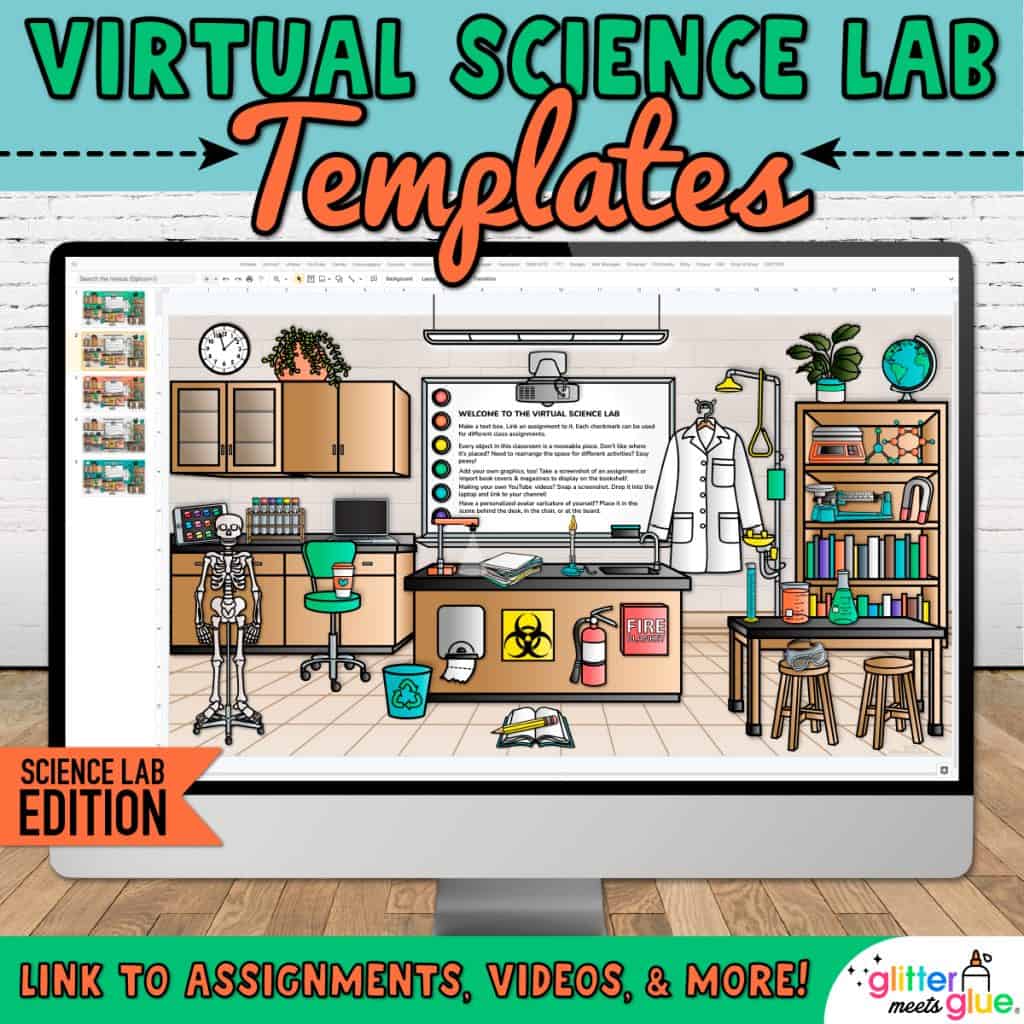 Virtual Science Lab Templates – Google Slides Digital Resource