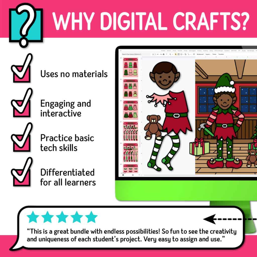 Digital Christmas Art Project Bundle