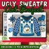 Digital Ugly Sweater Art Project – Christmas Activity on Slides
