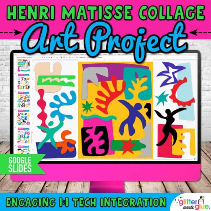 Digital Henri Matisse Collage Project – Digital Art Lesson