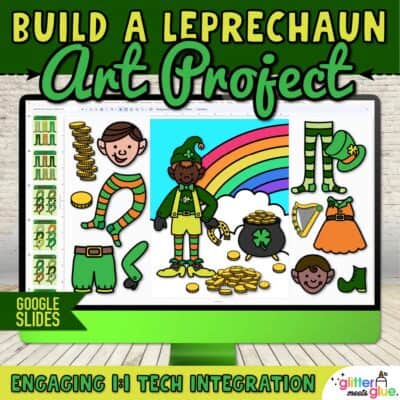 Digital Leprechaun Art Project – Saint Patrick's Day Activity