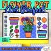 Digital Spring Flowers Art Project – Elementary Digital Art Lesson