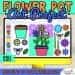 Digital Spring Flowers Art Project – Elementary Digital Art Lesson