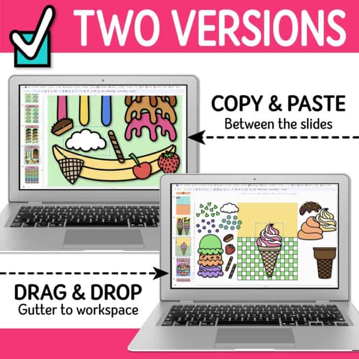 Digital Summer Art Project Bundle – 4 Fun Google Slides Activities