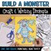 Halloween Monster Coloring Craft – Classroom Halloween Activities