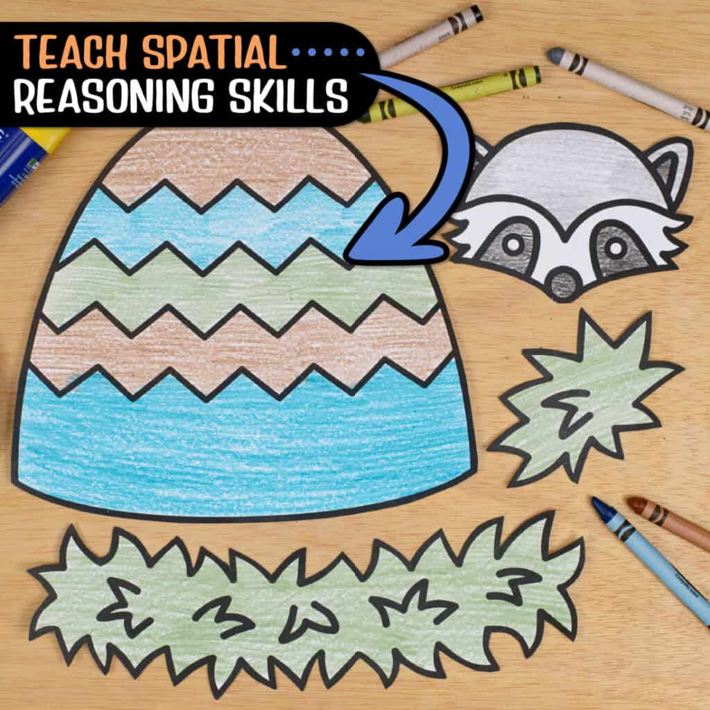 Winter Hat Coloring Craft – Writing Prompts, Template, & Directions