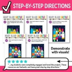 Digital Art History Project Bundle – No Prep Visual Art Sub Plans