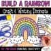 Rainbow Coloring Craft – Template & Writing Activity for Spring