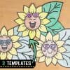 Sunflower Coloring Craft – Summer Classroom Writing Craft for Kids