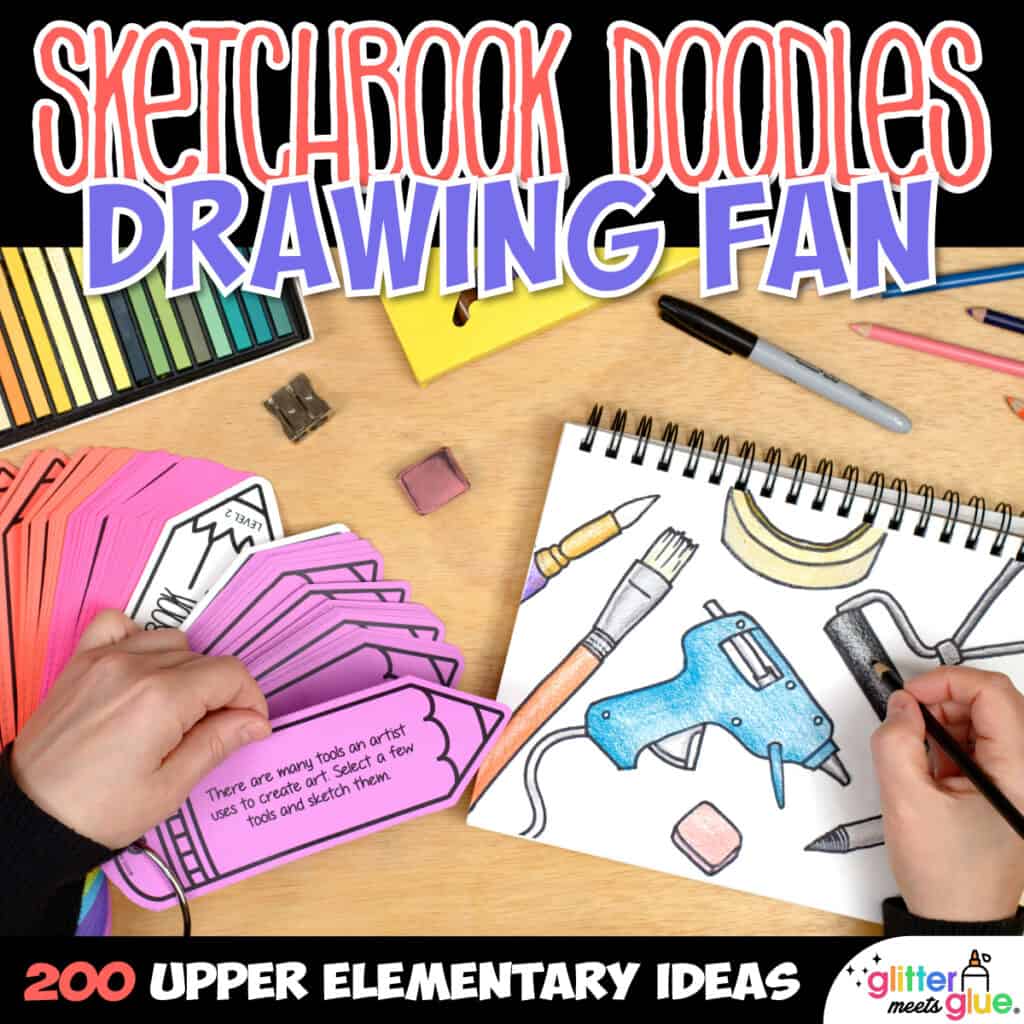 Sketchbook Prompts for Upper Elementary – Drawing Prompts for Art