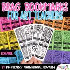 11 Ways to Use Brag Bracelets for Elementary Art – Behavior Ideas
