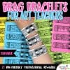 Brag Bracelets for Art Class – Elementary Art Behavior Management