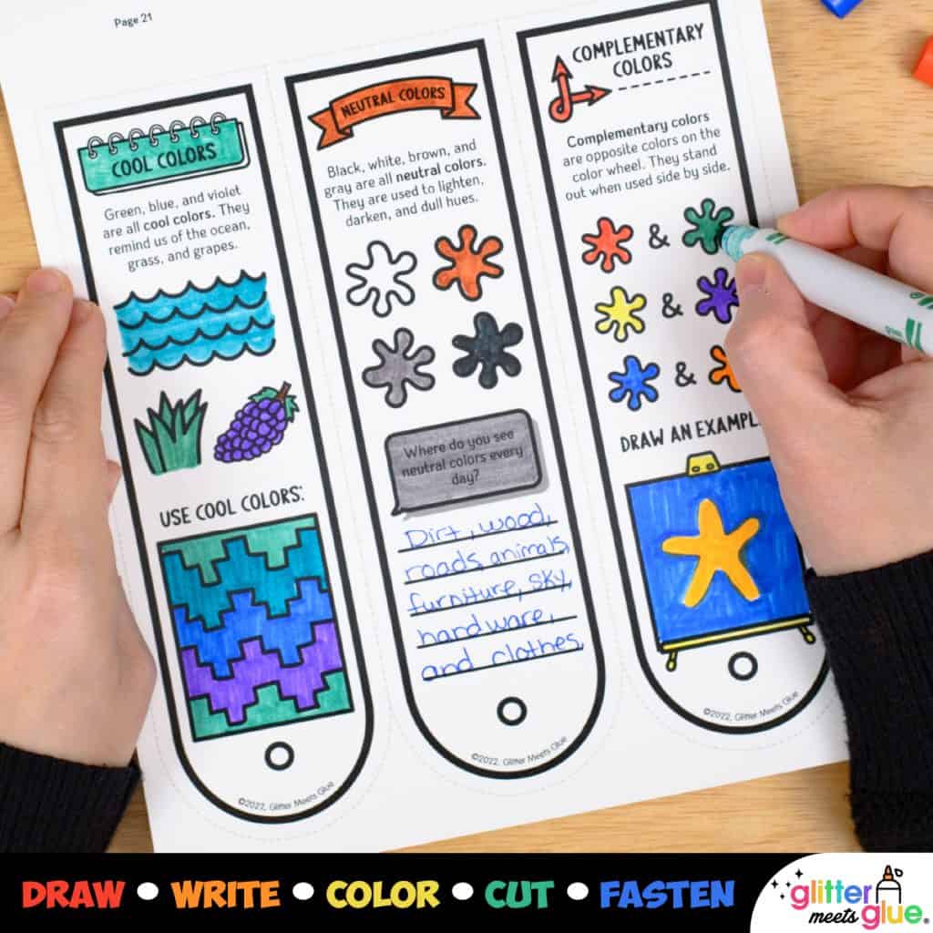 Elements of Art and Principles of Design Interactive Fan Bundle